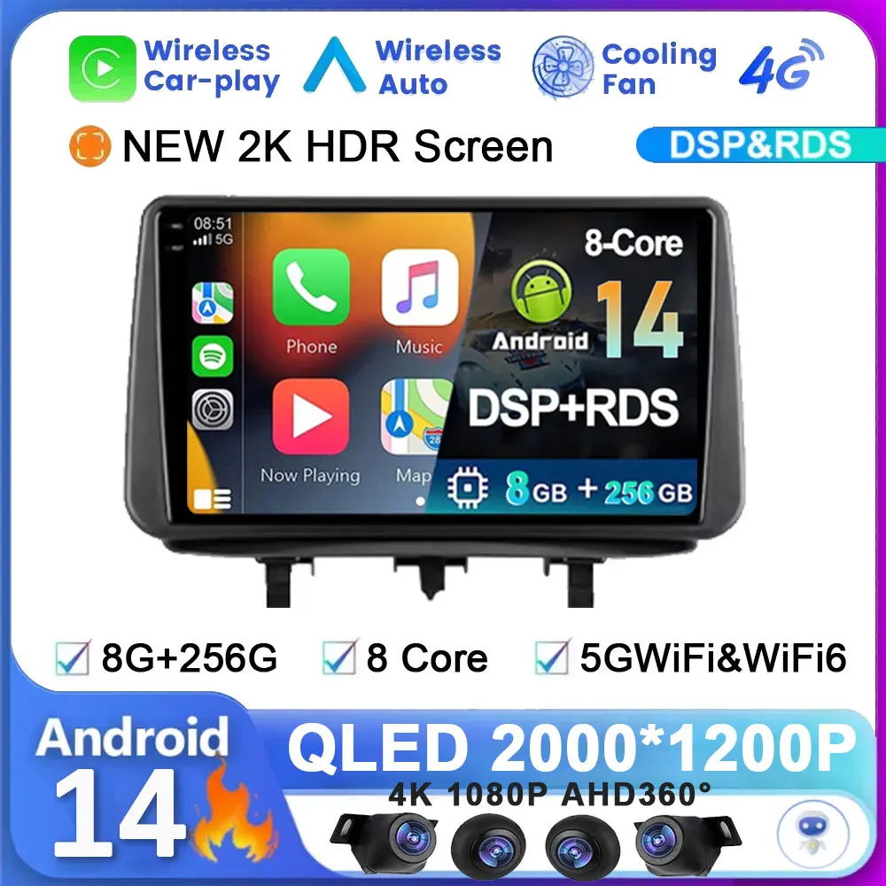 Android-14-System-For-Opel-Meriva-B-2009-2014-Car-Radio-Multimedia ...
