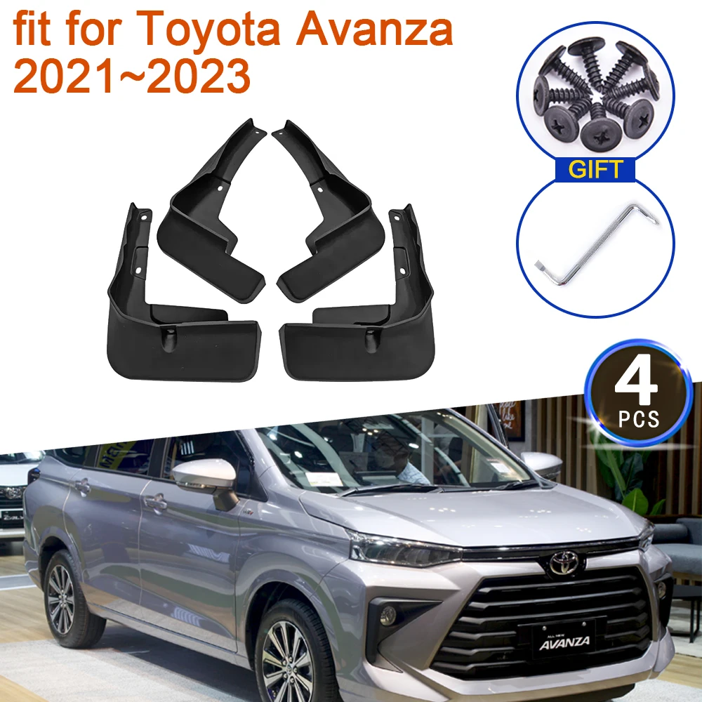 Guardabarros-delanteros-para-coche-accesorios-para-Toyota-Avanza-Veloz ...