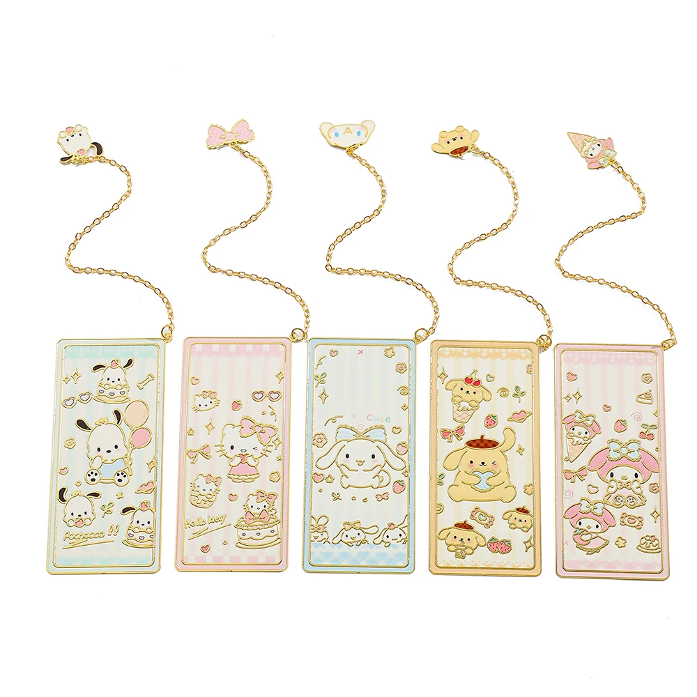 Cute-Sanrio-Cinnamoroll-Hellokitty-Melody-Bookmark-Kawaii-Book-Page ...