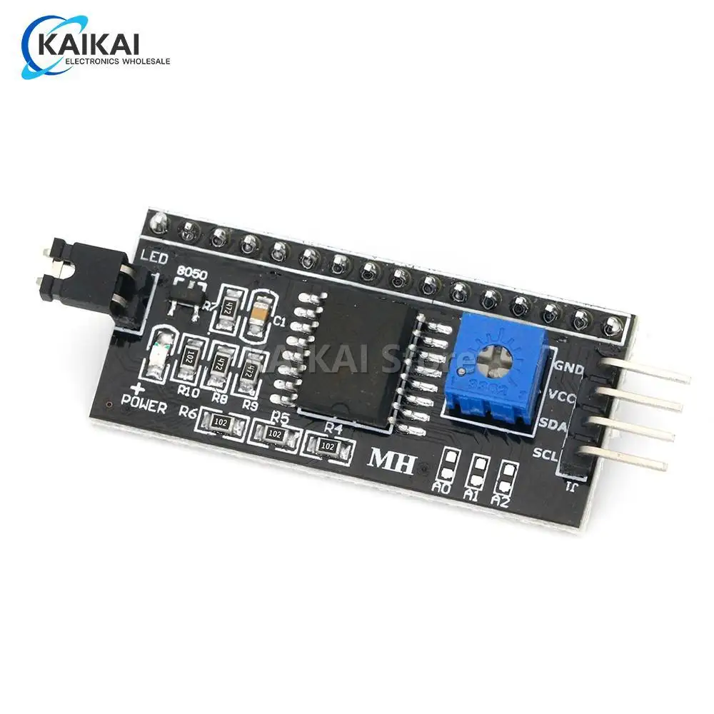 IIC-I2C-TWI-SPI-Serial-Interface-Board-Port-1602-2004-LCD-LCD1602 ...