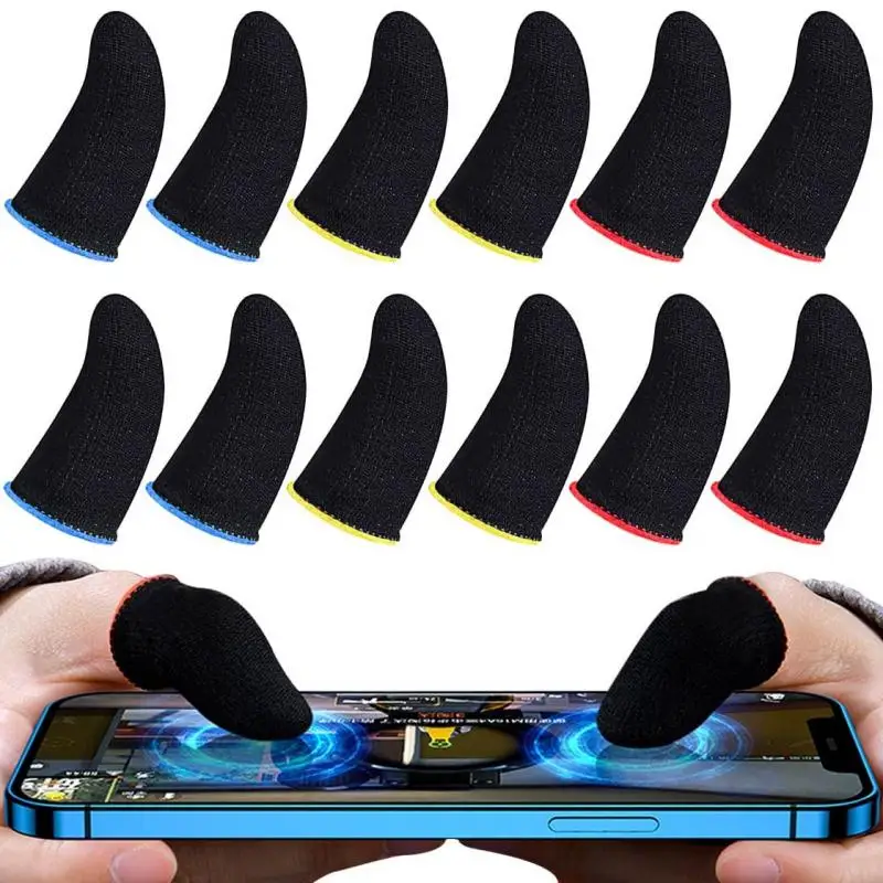 Gaming-Finger-Sleeve-Breathable-Fingertips-For-Games-Anti-Sweat-Touch ...