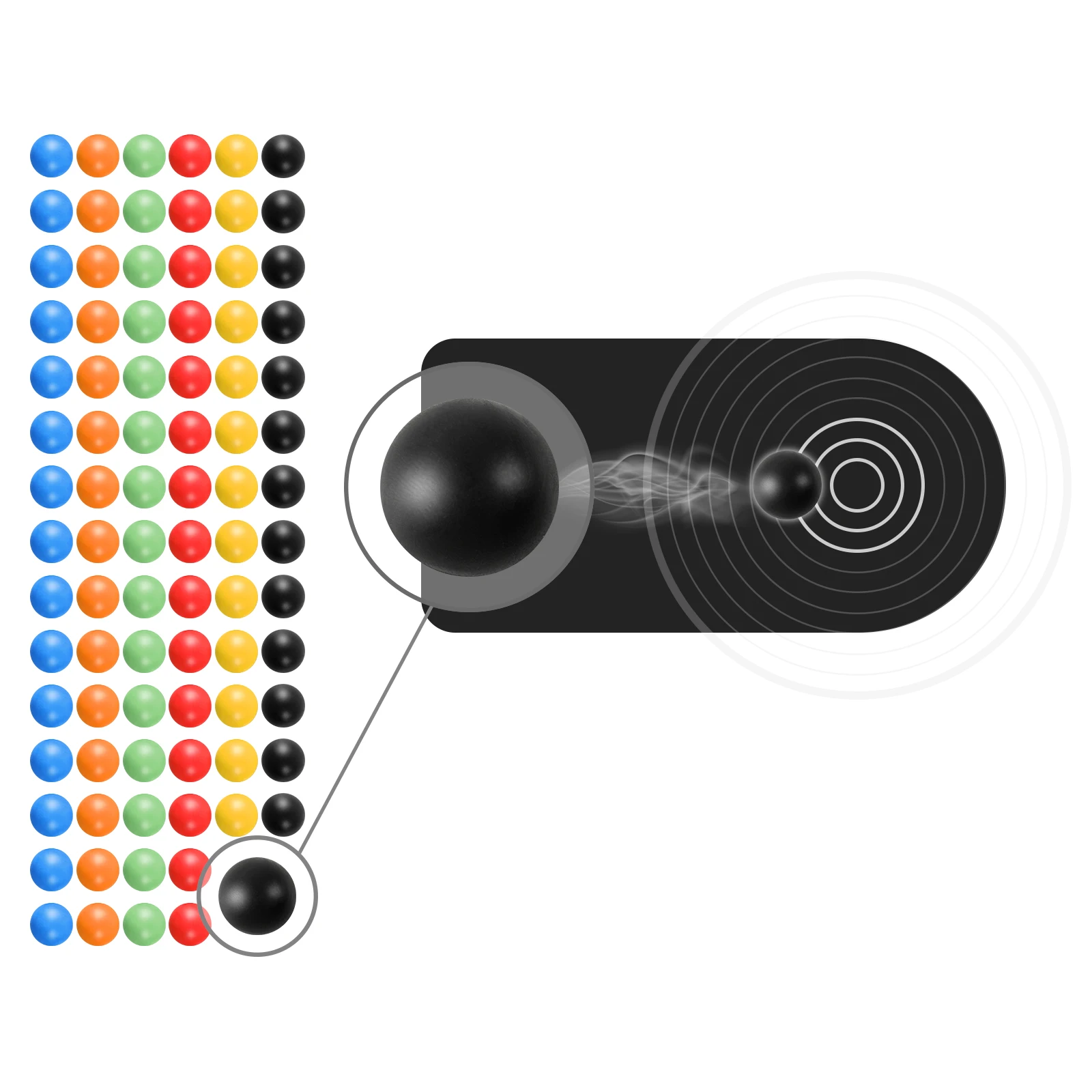 150-Pieces-17mm-Paintballs-Ammos-0-68-caliber-Breaker-can-Recycling ...