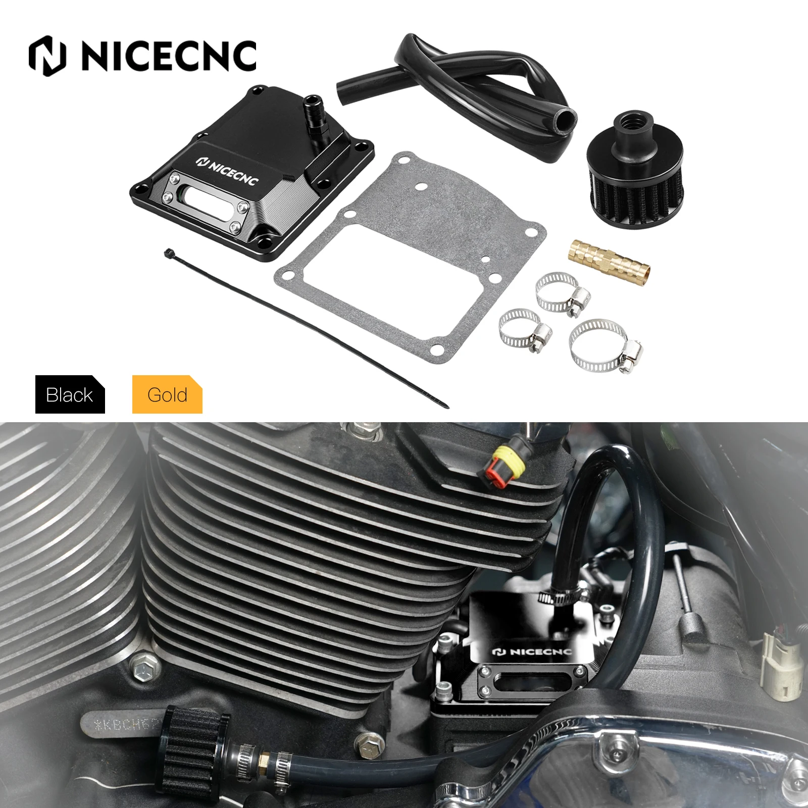 Transparent-Vented-Transmission-Top-Cover-For-Harley-M8-Engine-2017 ...