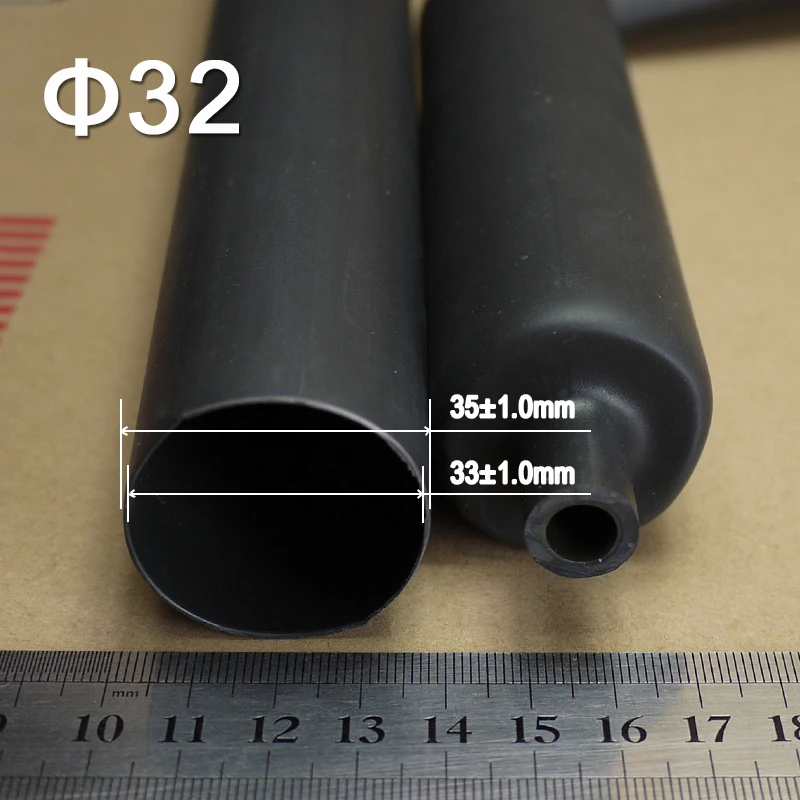 1-5-10-25M-Diameter-32mm-4-1-Heat-Shrink-Tube-with-Glue-Dual-Wall ...