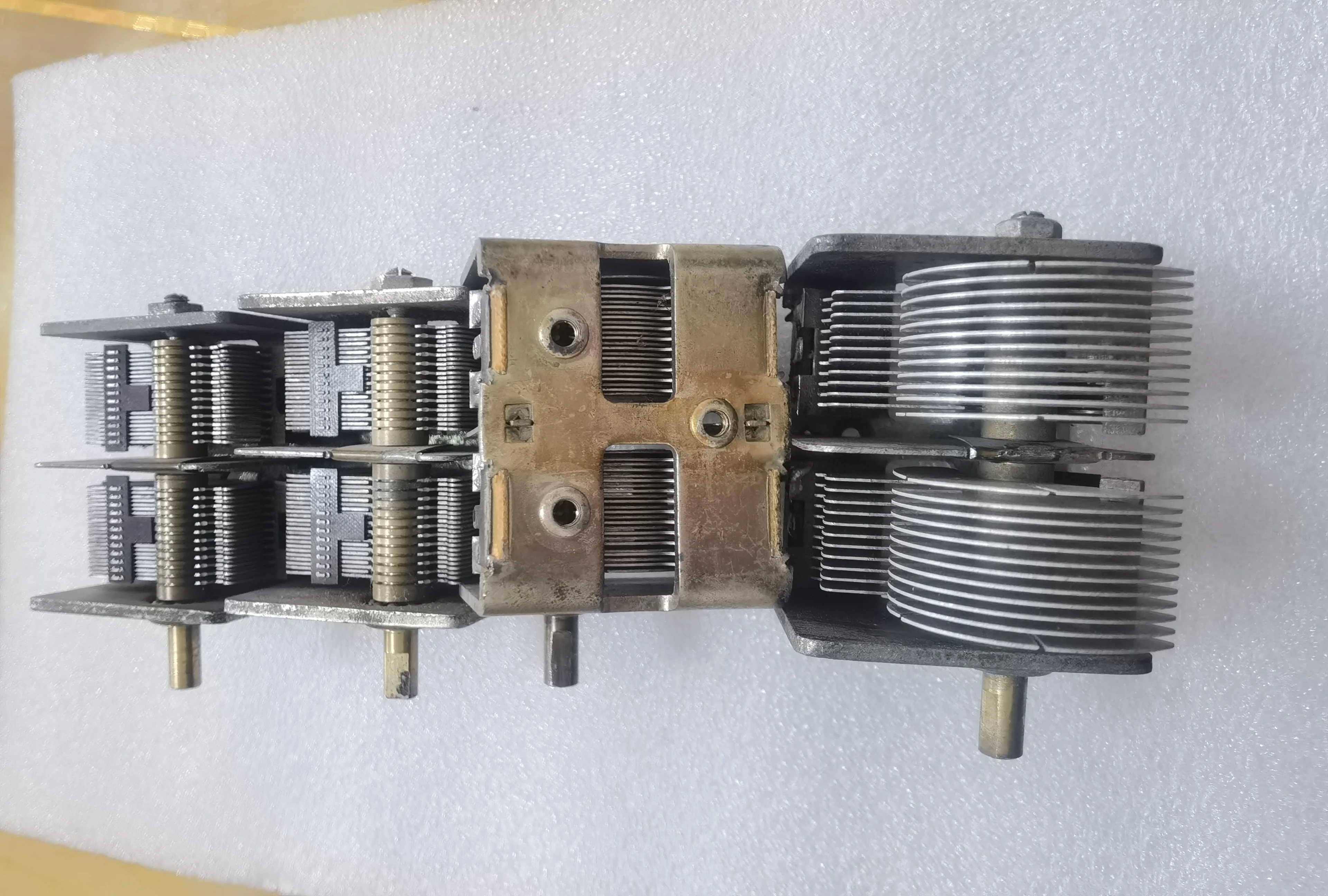 New variable capacitor CB-2-365 air dual variable capacitor radio ...