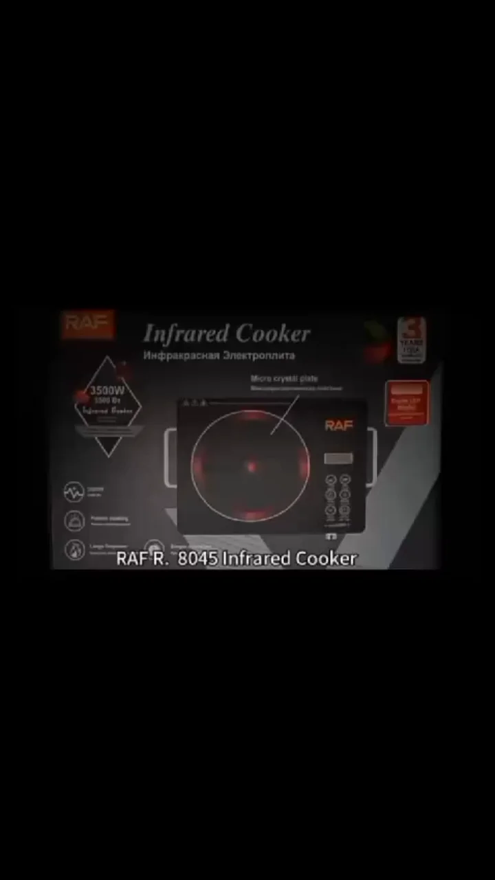 RAF Electric Stove, Hot Plate, Multifunctional Digital Display Sensor ...