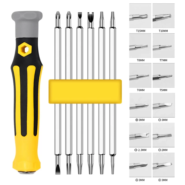 11pcs 12pcs Security Bit Set Tamper Proof Screwdriver Drill Bit Screw ...
