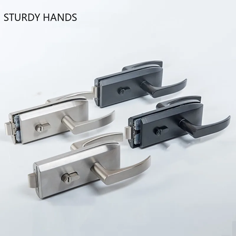 Office Glass Door Stainless Steel Handle Locks Glass Door High ...