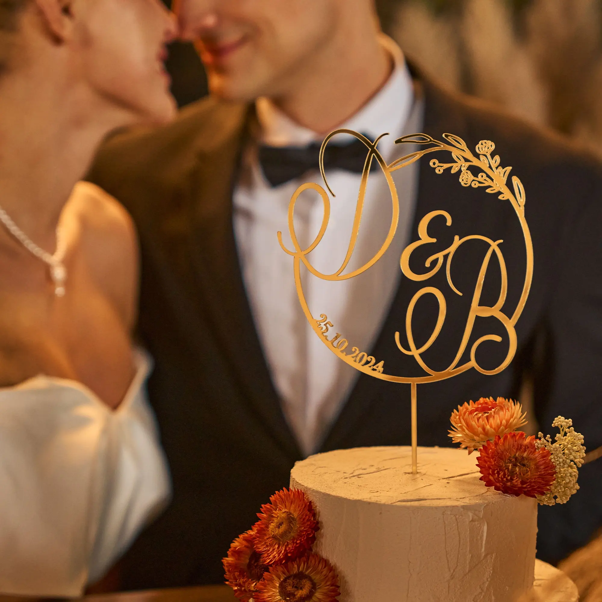 Initial wedding cake toppers 60 photos - Astyledwedding.com