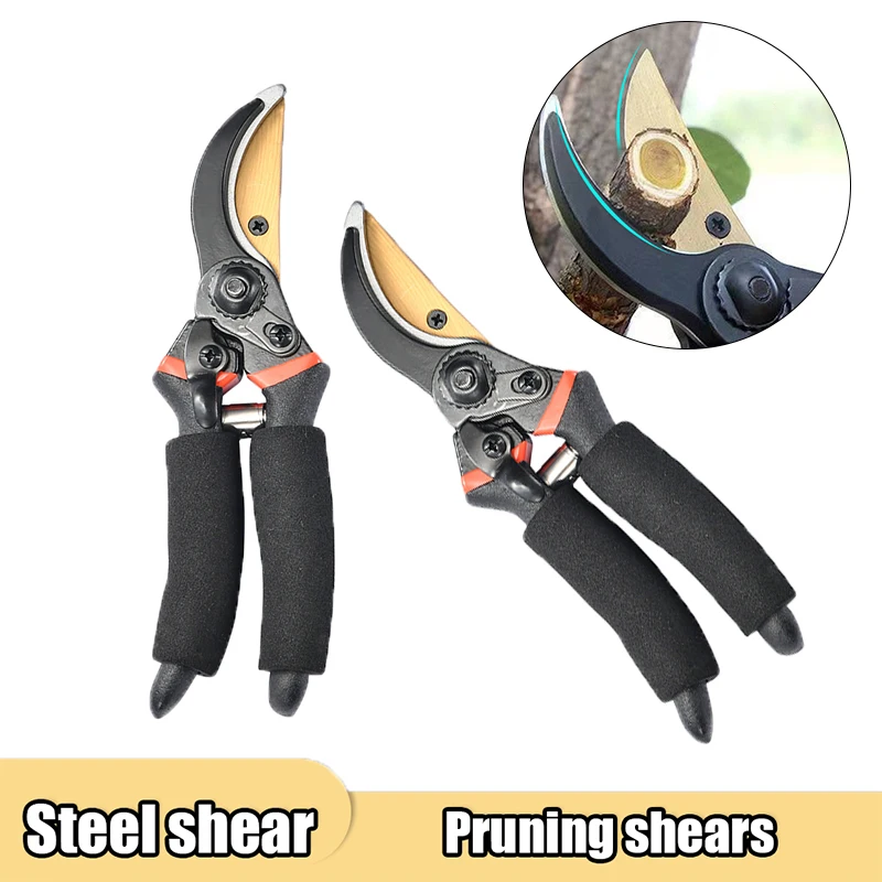 New-Garden-Pruning-Shears-Plant-Trim-Horticulture-Hand-Pruner-Shrub ...
