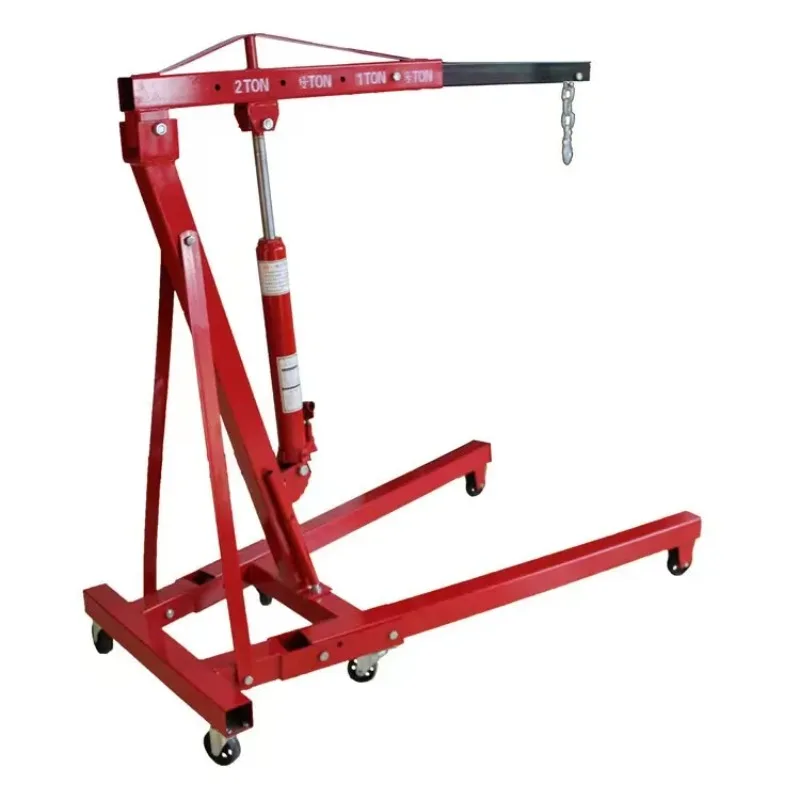 2-Ton-Hydraulic-Folding-Engine-Crane-Stand-Hoist-Lift-Jack-with-Wheels ...