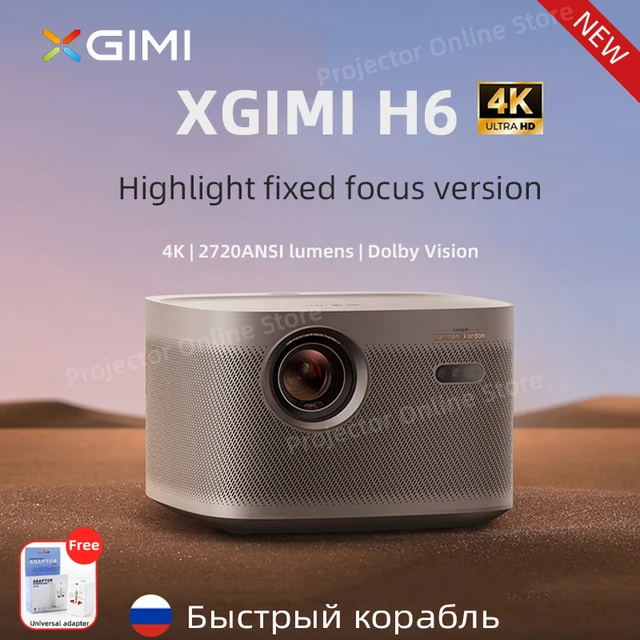NEW XGIMI H6 4K/ H6 Pro Projector LED+Laser projector 3840ANSI UHD DLP Portable Home Theater 3D ...