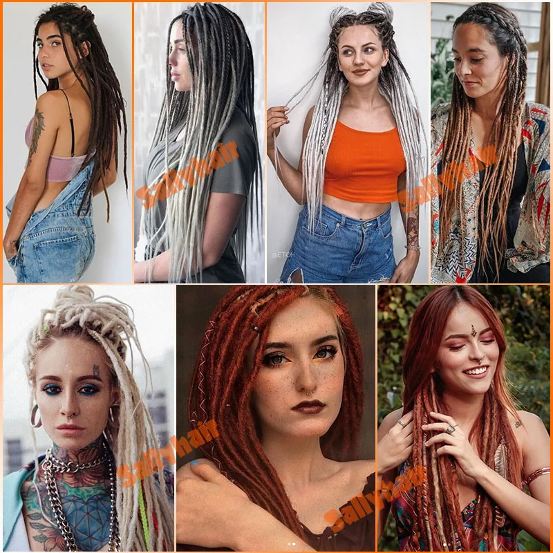 Dreads Styles For White Women