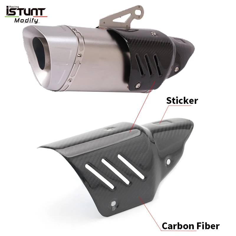 Special-Motorcycle-Exhaust-Carbon-Fiber-Surface-MufflerPipe-Leg ...
