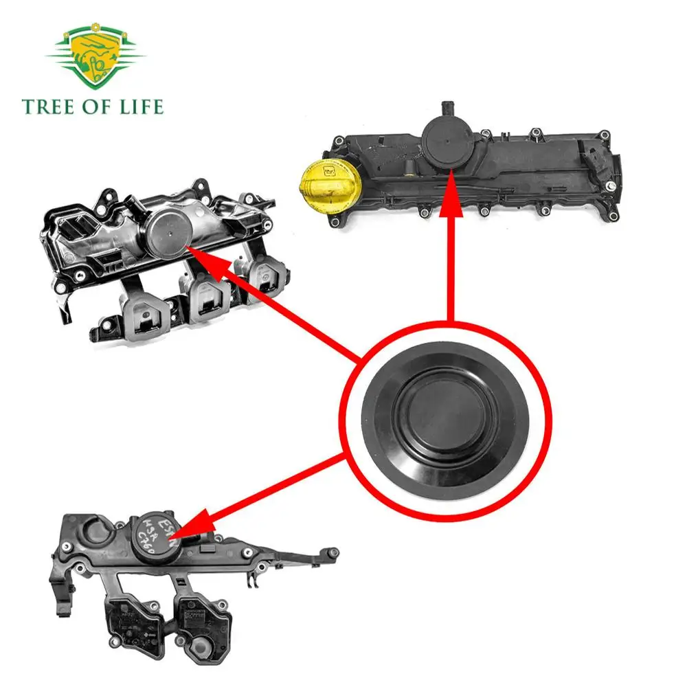 Engine-PCV-Valve-Cover-Repair-Kit-Membrane-8200756123-For-Renault-Clio ...