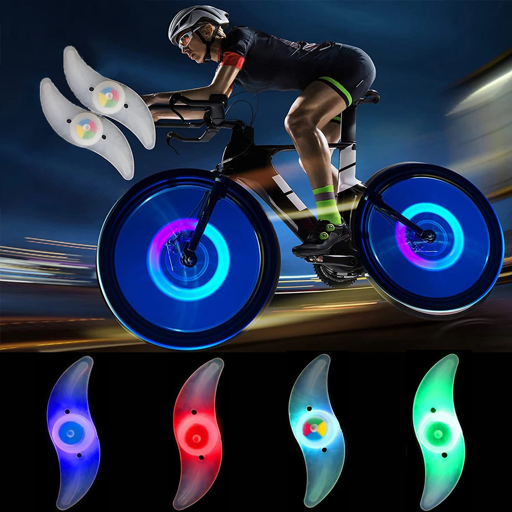 3-Mode-Bicycle-Wheel-Spoke-Light-LED-Neon-Waterproof-Bike-Safety ...