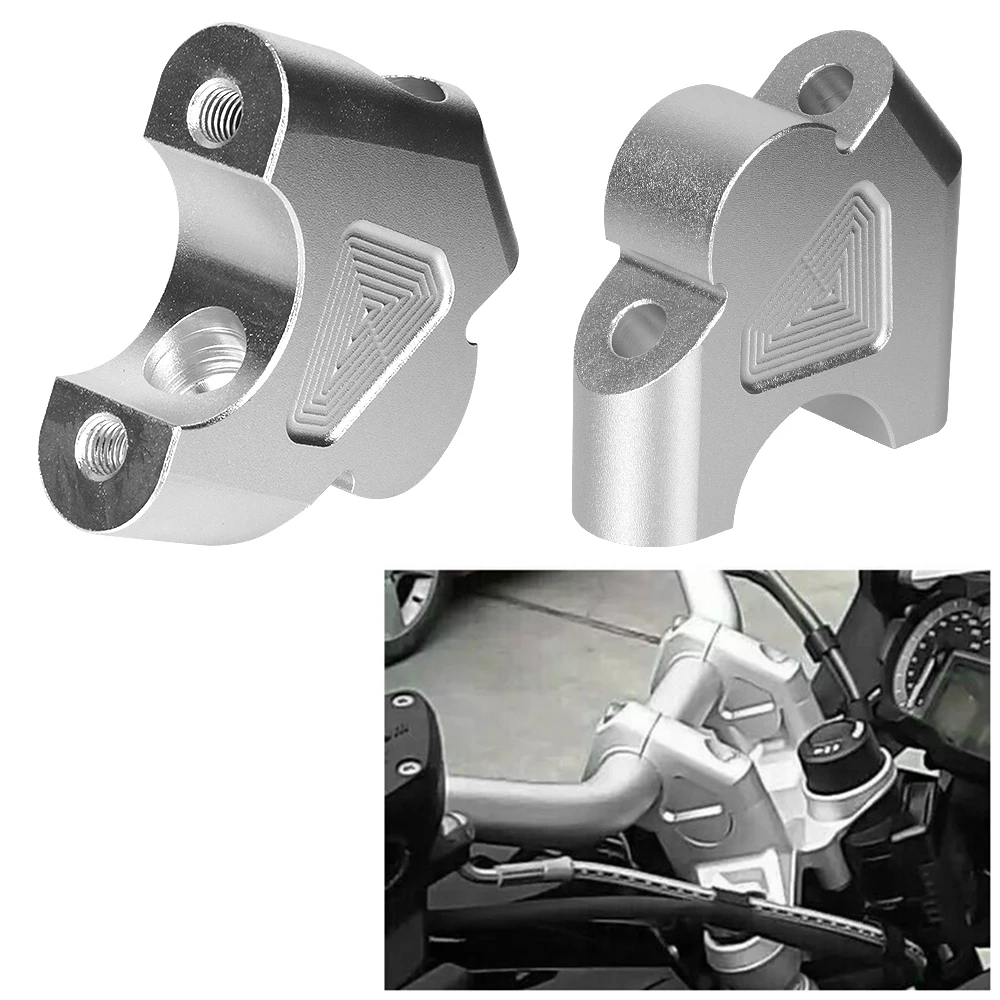CNC-Motorcycle-Handlebar-Riser-Lift-Back-Move-Mount-Lifter-For-BMW ...