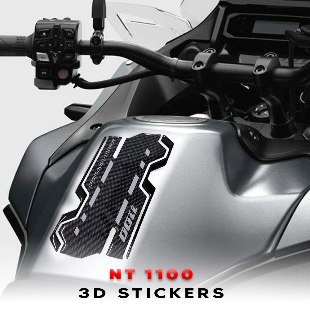 Oil Gas Protector Cover | 3d Tank Pad Stickers | Honda Motorcycle Nt ...