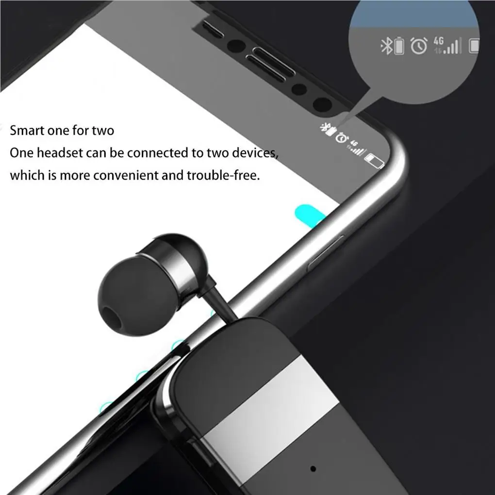 Cellphone-Headset-Equipment-Pulling-Rope-Wireless-Earphone-Phone ...