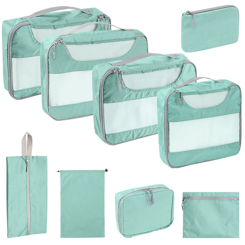 1set-4-5-6-7-8-9pcs-Travel-Clothes-Organizer-Storage-Bags-Packing-Set ...