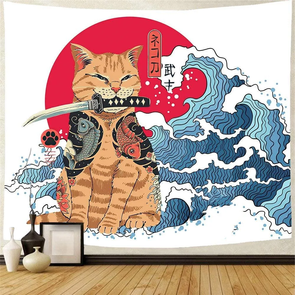 Tapiz-de-gato-samur-i-japon-s-estilo-ukiyo-e-olas-colgante-de-pared-gatito-de.jpg