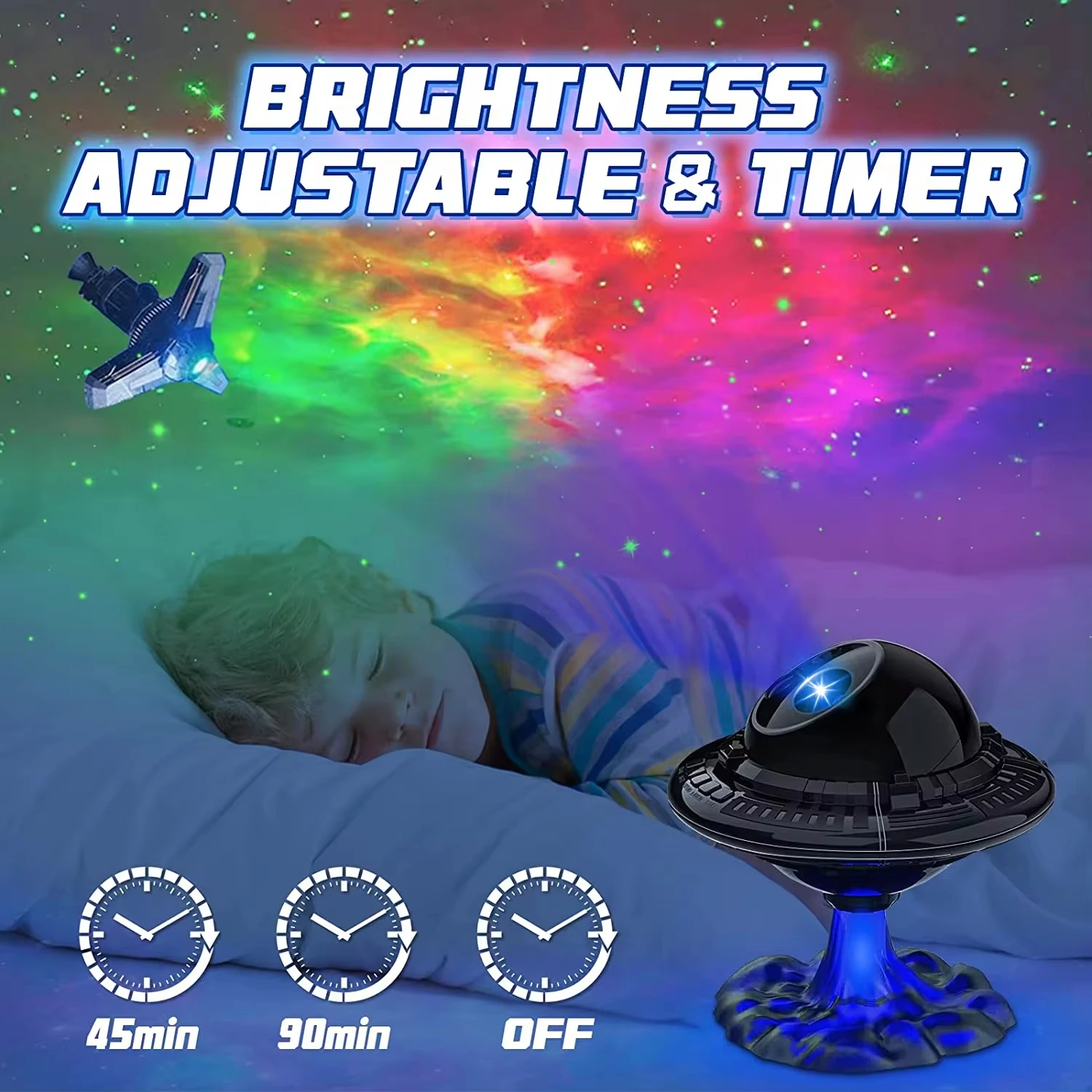 Remote control flying saucer with lights store
