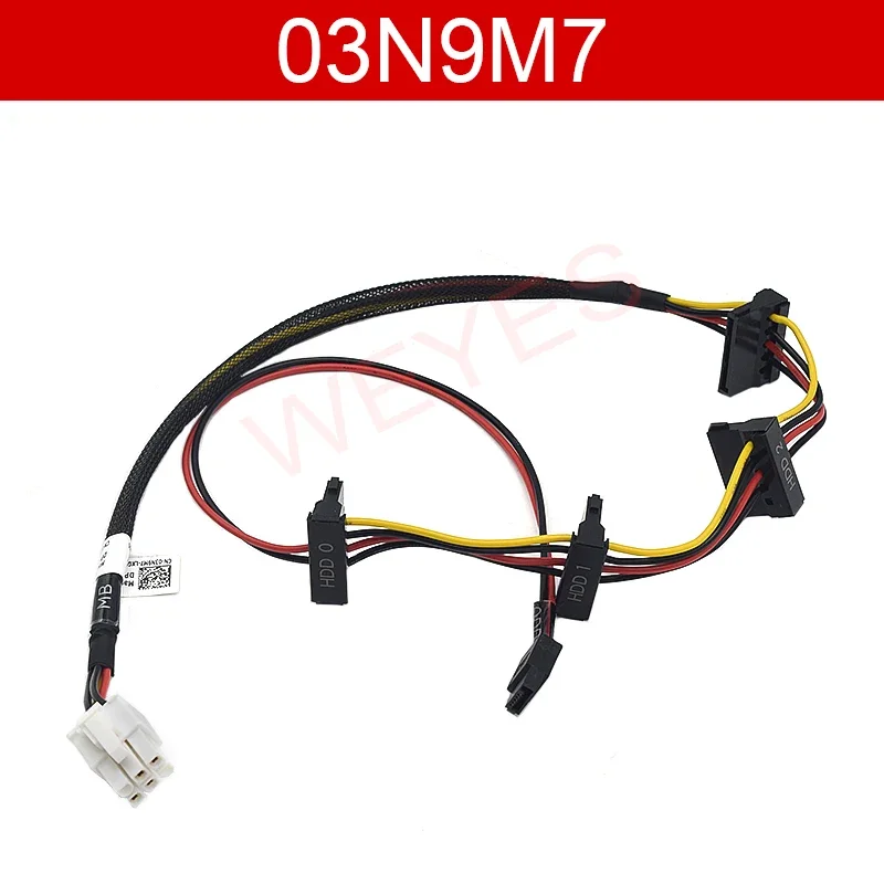HDD/ODD SATA Power Cable Assembly 3N9M7 03N9M7 For Dell PowerEdge T140 ...