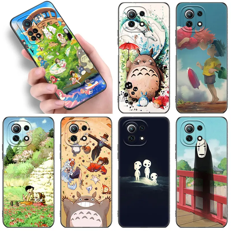 Anime Studio Ghibli Totoro สำหรับ Xiaomi Mi POCO C40 X4 X3 NFC GT F3 M3 ...