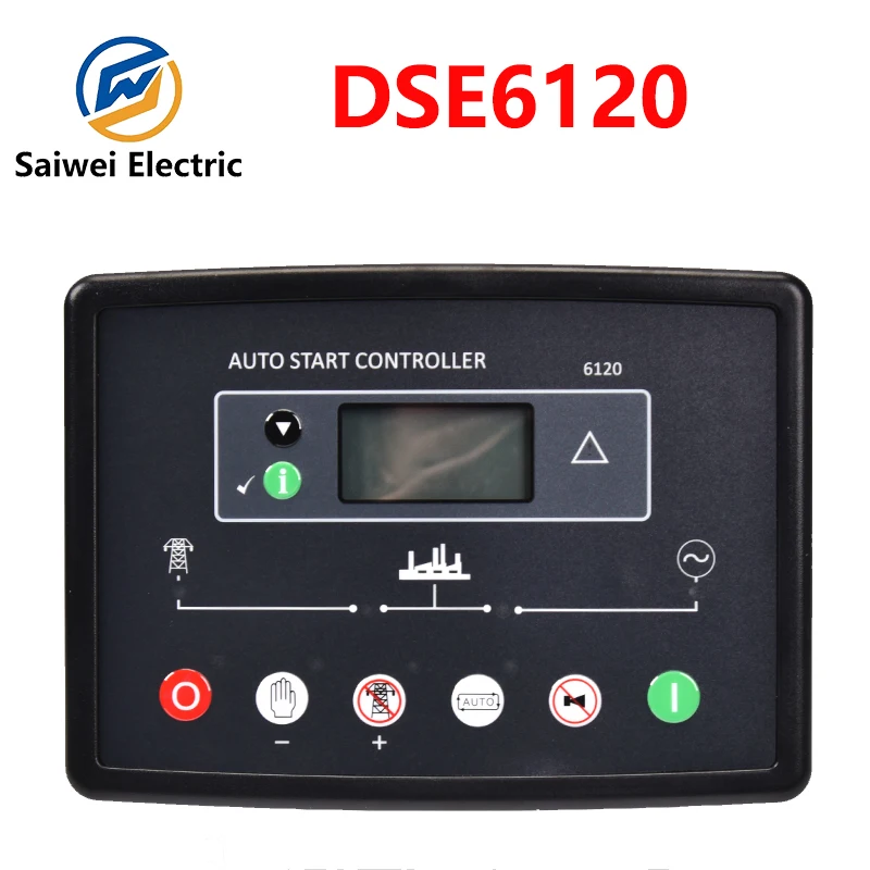 deep-sea-DSE6120-MKIII-AMF-automatic-shutdown-diesel-generator-set-controller-panel-control ...