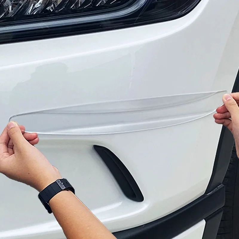 Transparent-Car-Front-Rear-Bumper-Anti-Collision-Strip-Door-Trunk ...