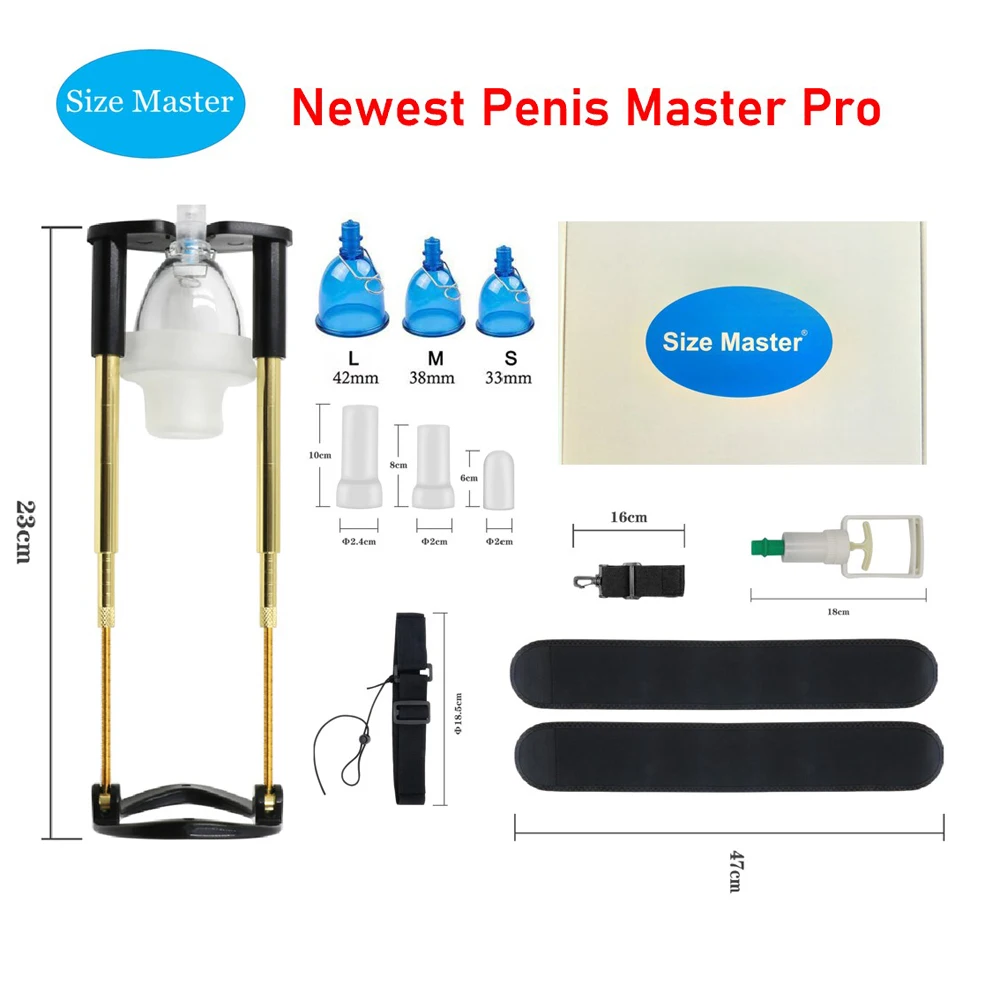 New-size-master-extender-with-vacuum-cup-Penis-Master-Phallosan-deluxe-extension-for-Penis ...