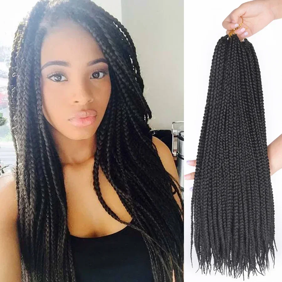 Synthetic-Goddess-Box-Braids-Crochet-Hair-14-18-22-Medium-Box-Braiding ...