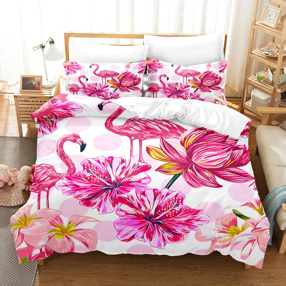 Firebird-Bedding-Set-Single-Twin-Full-Queen-Flamingo-ed-Set-Aldult-Kid ...