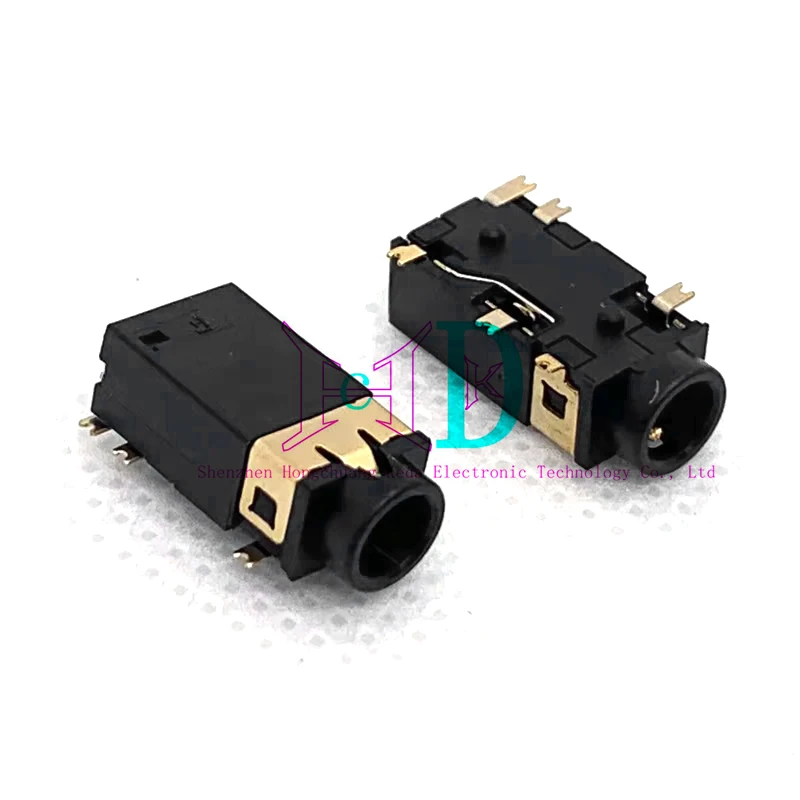 PJ-311 3.5 Headset Interface PJ-342B Single Column Patch 3+3 Gold ...