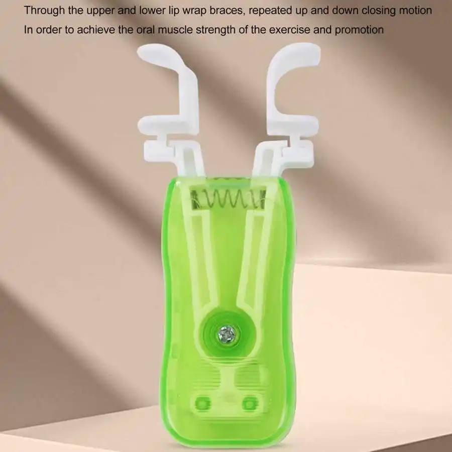 Mouth Exerciser Oral Mouth Muscle Massager Trainer Lip Closure Training ...