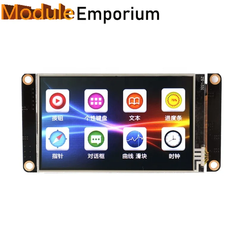 7 Inch SPI 800X480 51 MCU Driver TFT Resistive Touch Color Screen LCD Display Module SSD1963