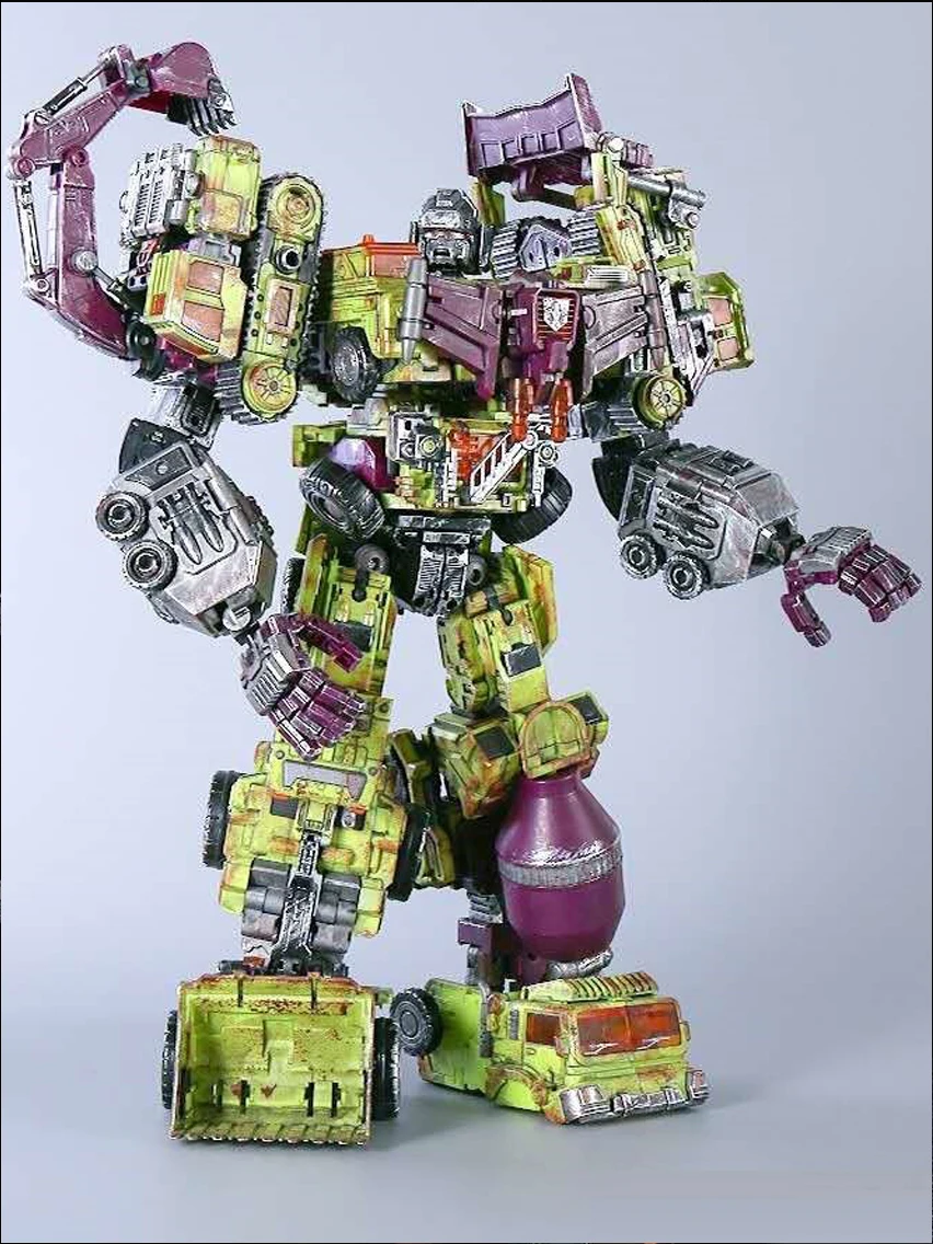Transformation-Toys-NBK-6in1-42cm-Devastator-G1-GT-Combiners-Bulldozer ...