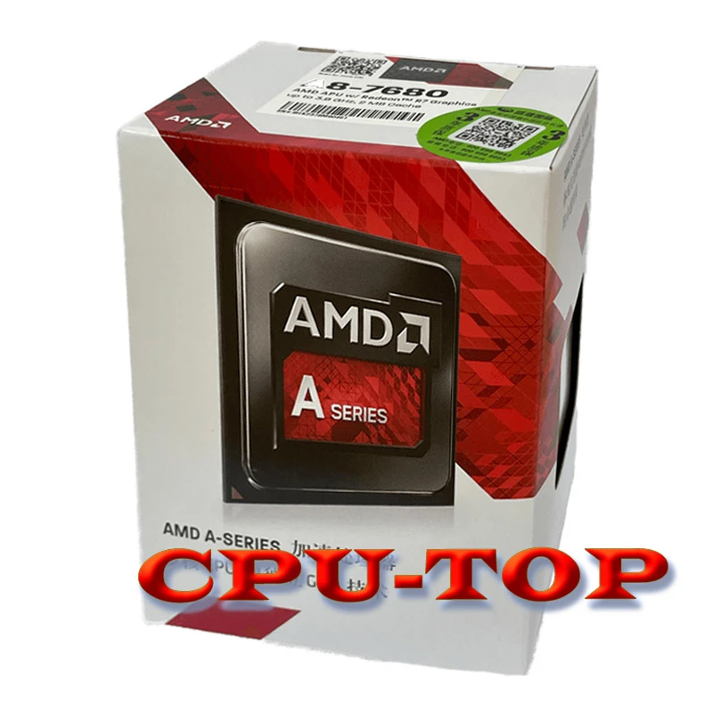 Amd Apu A8-7680 A8 7680 3.5ghz R7 Quad-core Desktop Cpu Processor L2=2m 45w Ddr3 Socket Fm2+ New ...