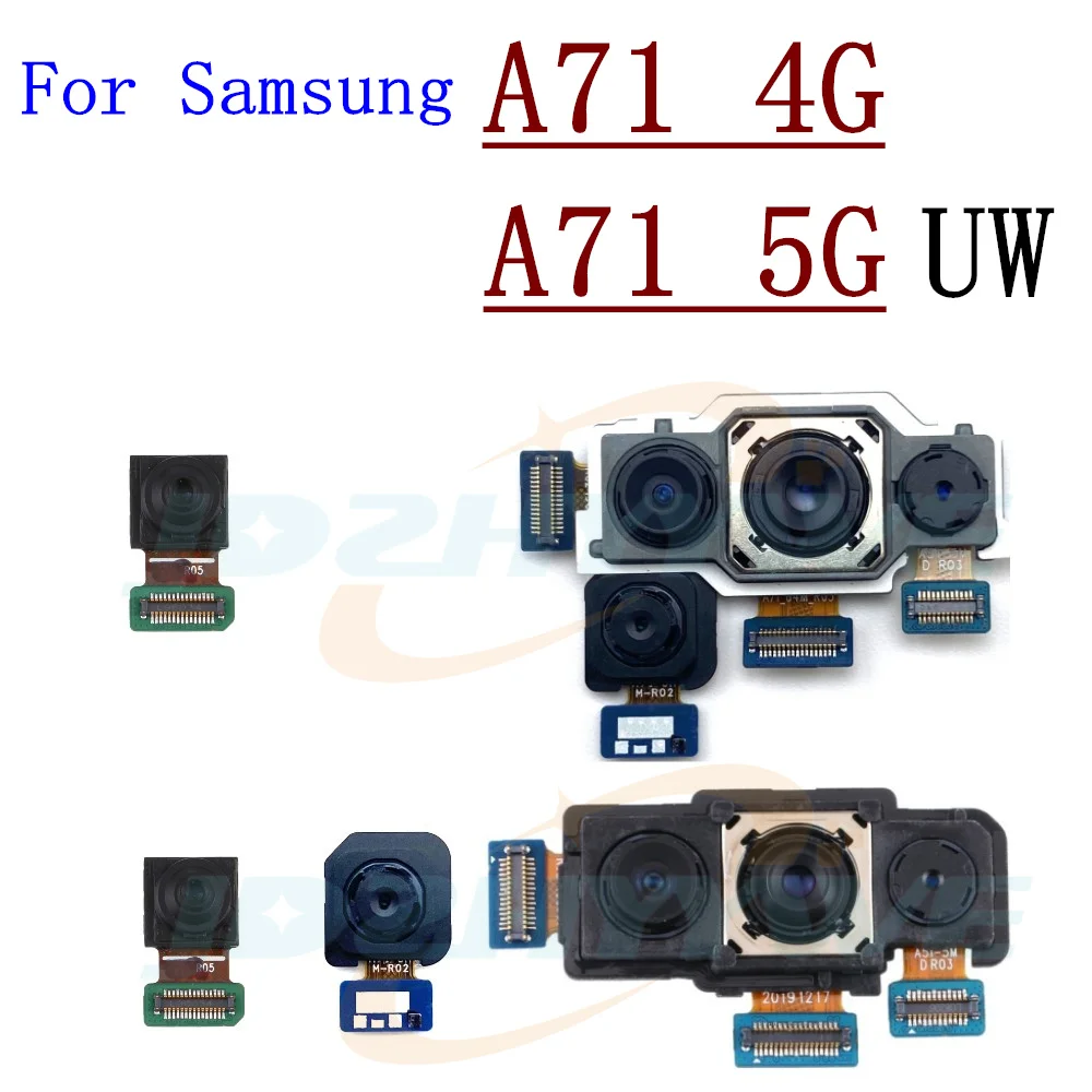 Original-Rear-Front-Camera-For-Samsung-Galaxy-A71-4G-5G-UW-Back-Facing ...