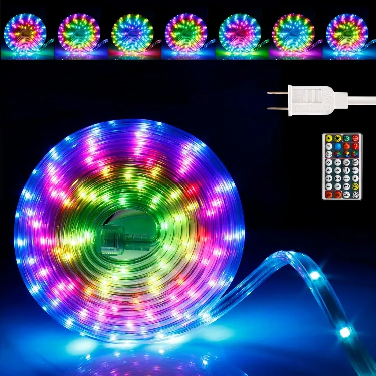 16-4ft-Waterproof-Strip-Lights-Outdoor-Dream-Color-Chasing-Rope-Light ...