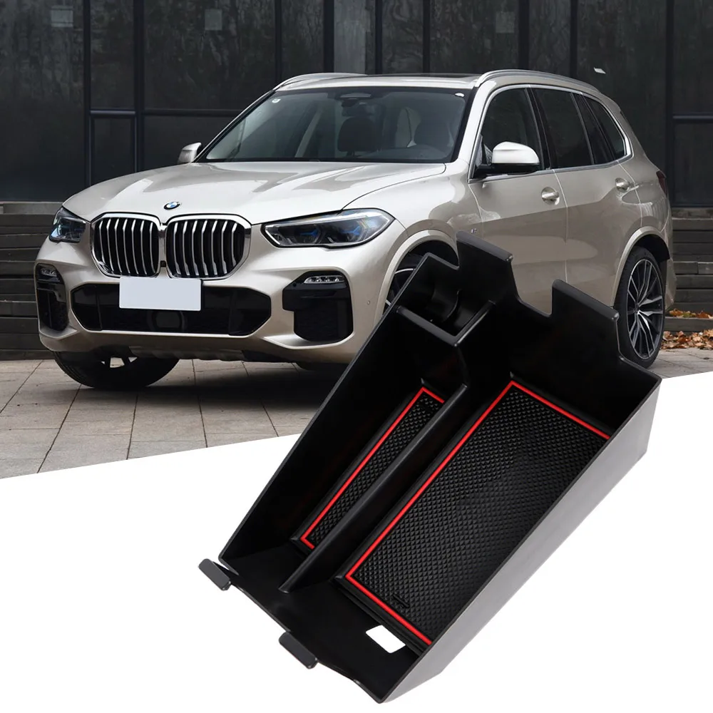 Car-Central-Armrest-Storage-Box-Holder-For-2019-BMW-X5-G05-Center ...