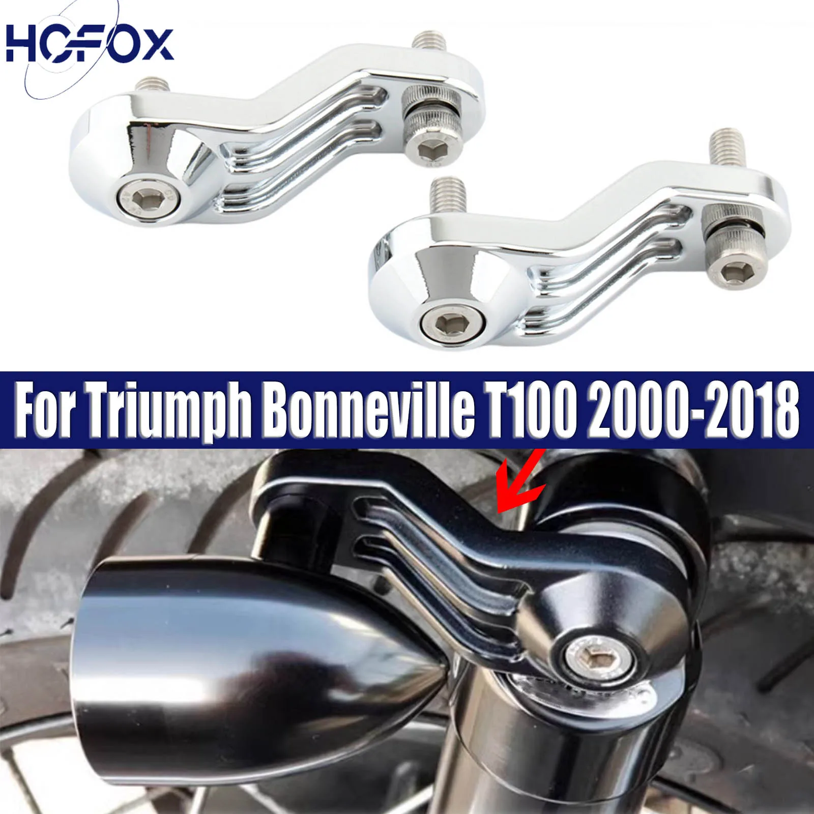 Black Rear Motorcycle Turn Signal Relocater Holder Shock Bracket For ...