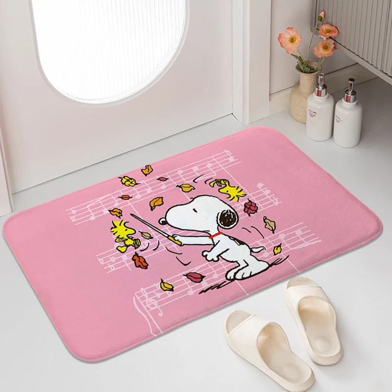 Sleeping-Room-Rugs-A-Snoopys-Washable-Non-slip-Kitchen-Mats-Funny ...