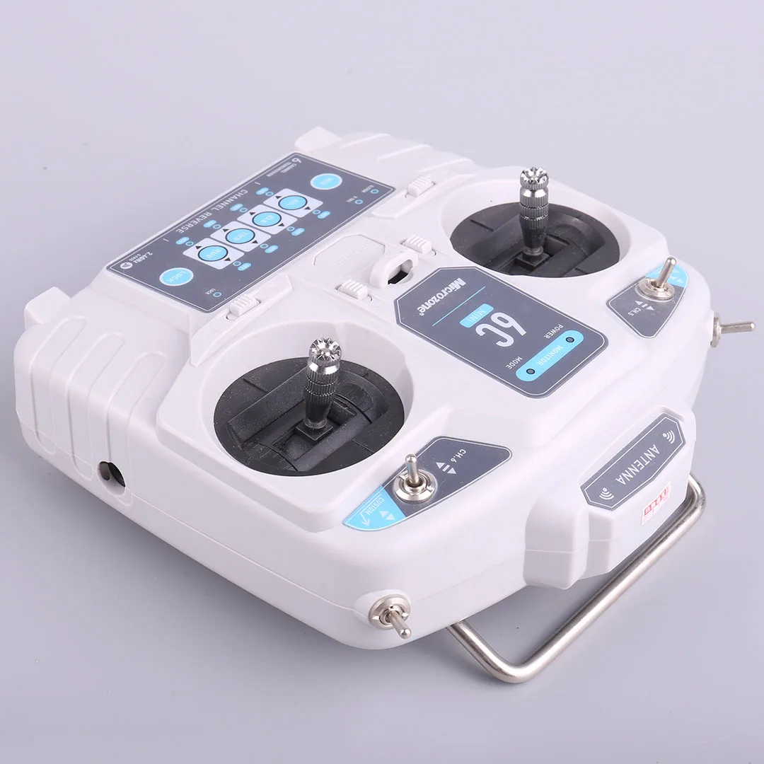 MicroZone MC6C 6C-Mini V2 2.4G 6CH Controller Transmitter MC7RB ...