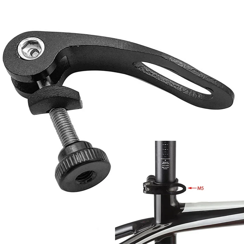 1pcs Bicycle Quick Release Screw Bike Seat Post Clamp Skewer Bolt M5 ...