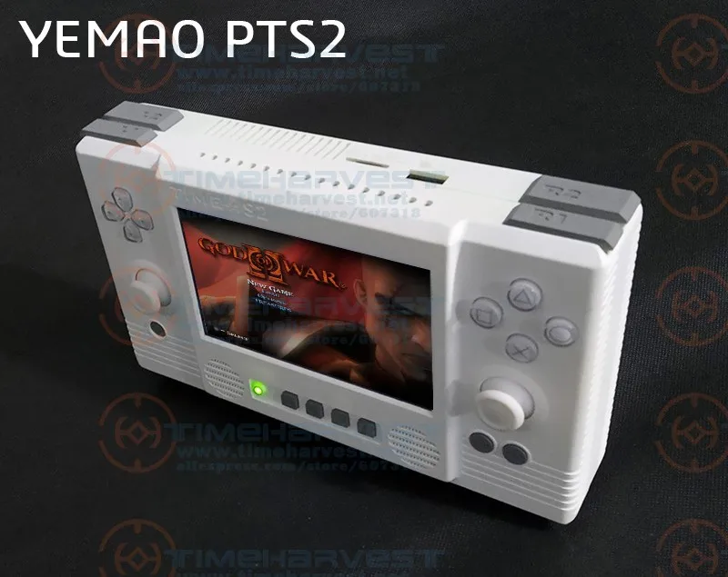 5 inch LCD Arcade DIY GAME BOY with USB & MX4TF port & Double joystick ...