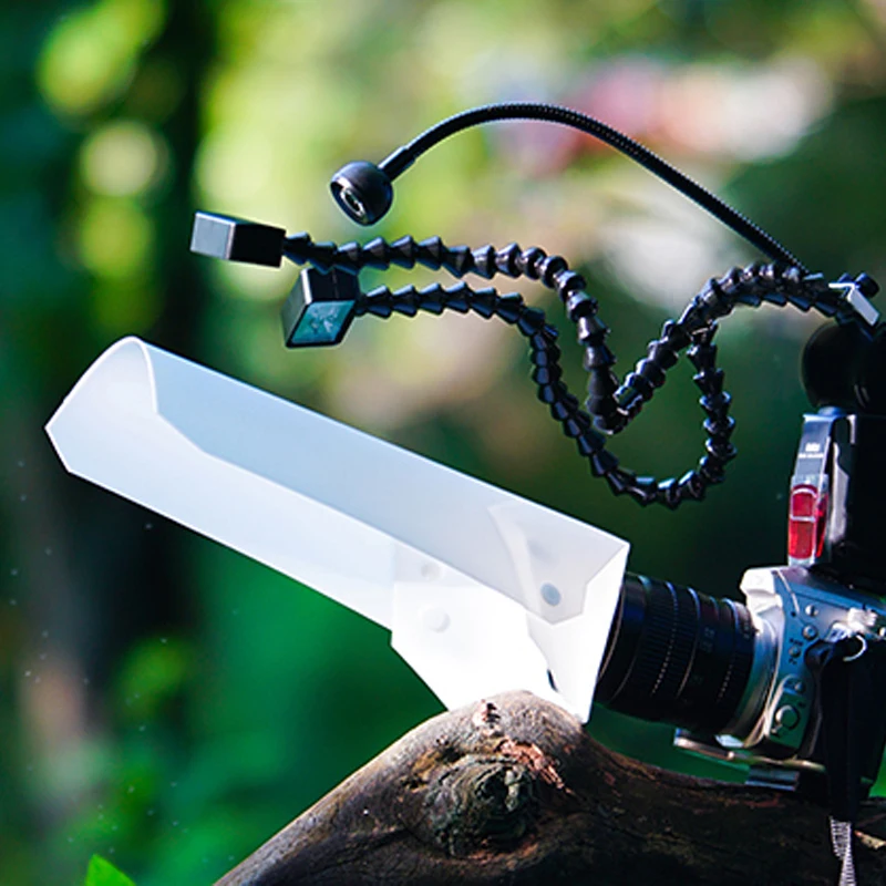 Outdoor Macro photography flash lamp diffusers 46mm 49mm 52mm 55mm 58mm ...