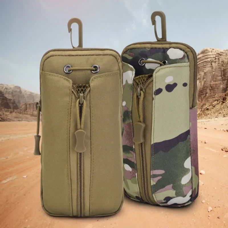 Molle Pouch Waist Bag Portable Mobile Phone Water Bottle Pocket for ...