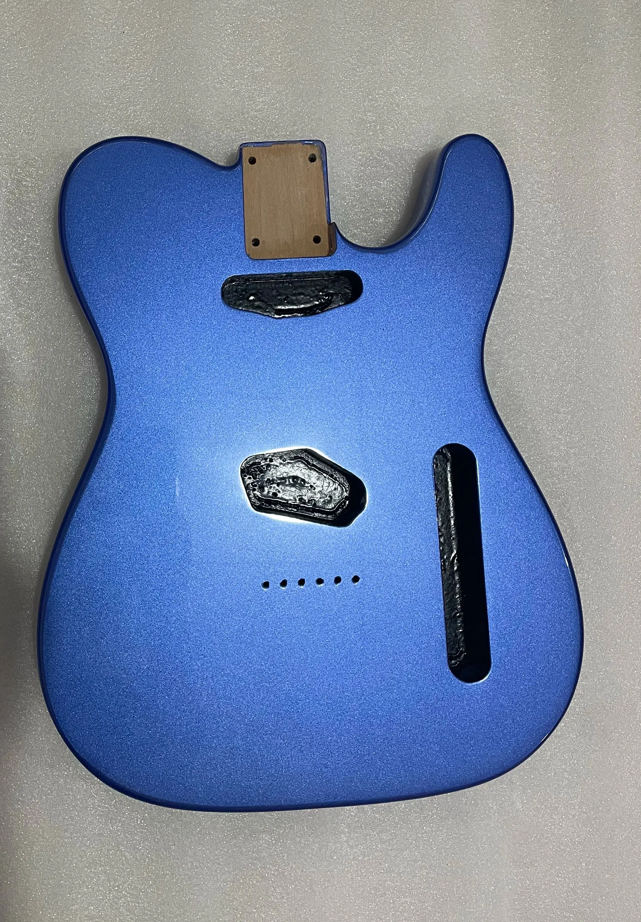 Metal-Blue-Alder-TL-Guitar-Body-Gloss-Finished-DIY-Replacement-Part ...