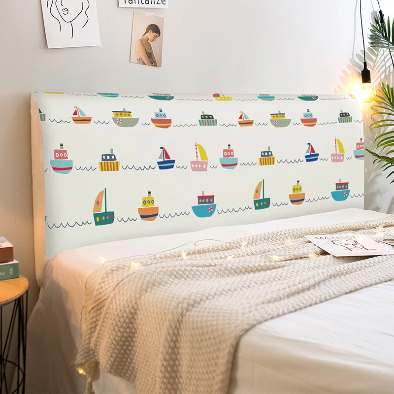 Cartoon-Celvet-Bed-Head-Cover-Elastic-Bedhead-Covers-Bed-Head ...